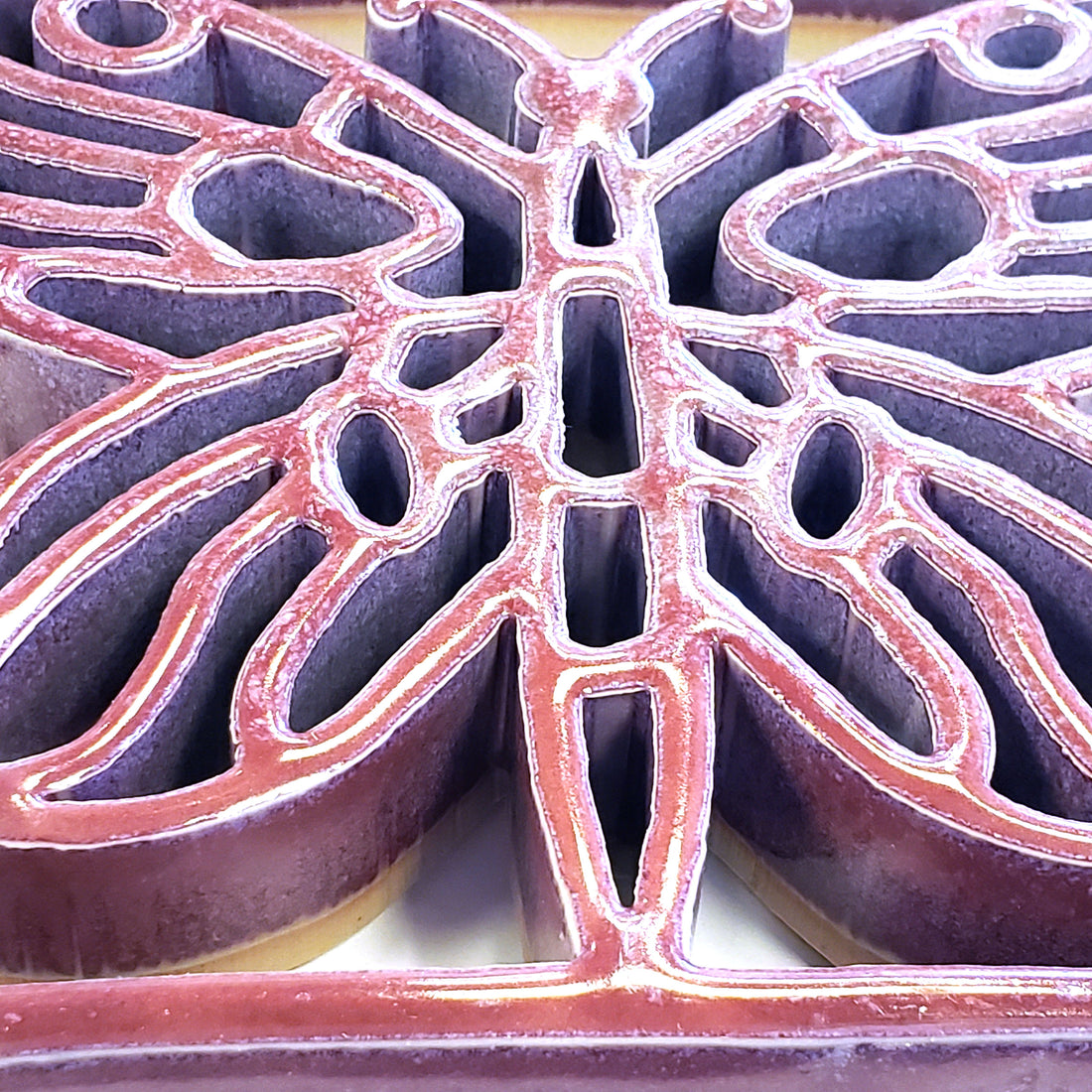 Ceramic Trivet | Butterfly | Handmade Pottery | Made in the USA ...