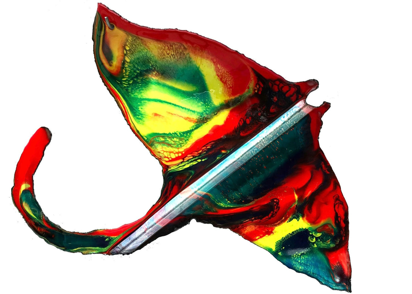 Stingray Tin Roof Wall Art – Random Acts Of Art