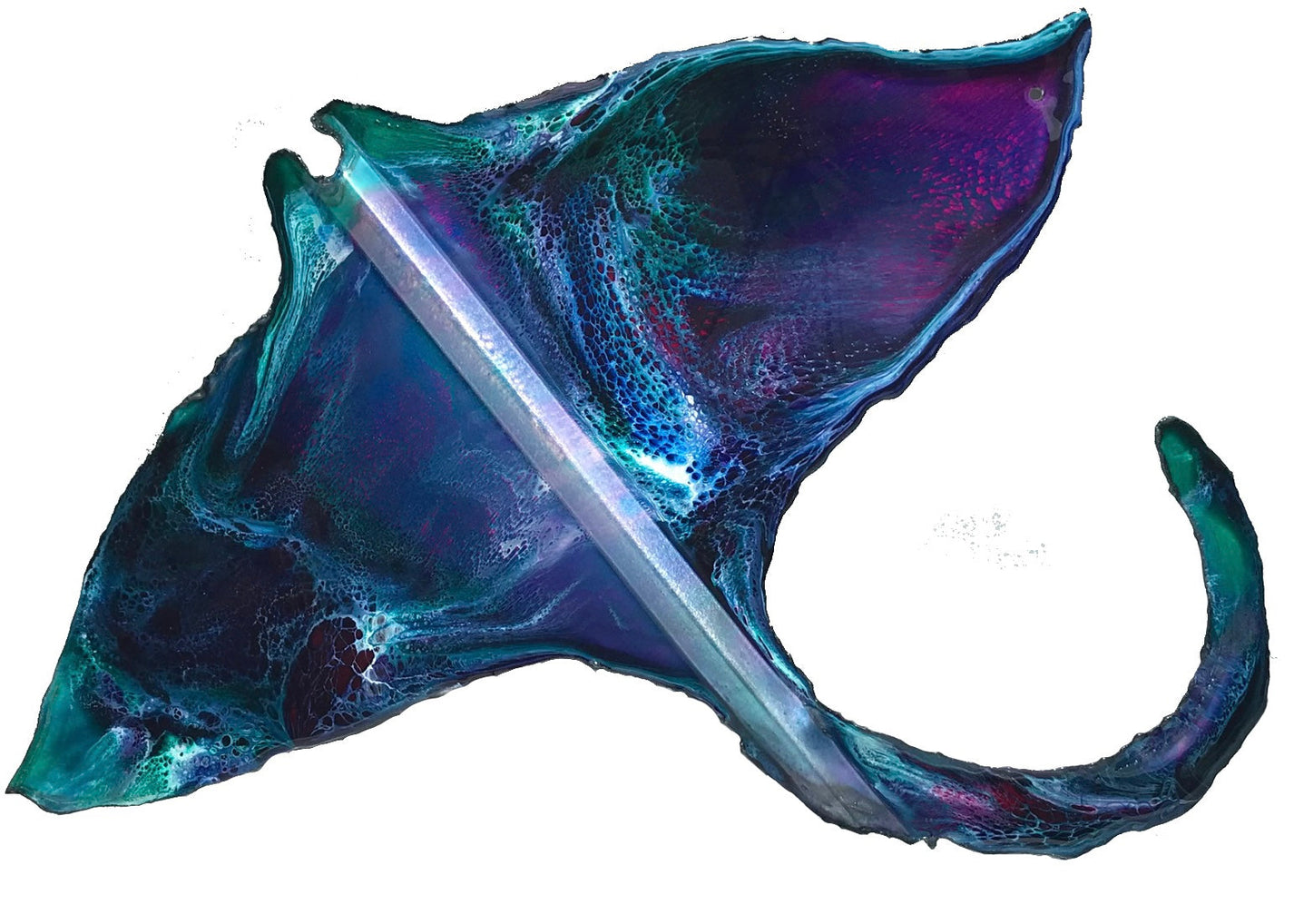 Stingray Tin Roof Wall Art – Random Acts Of Art