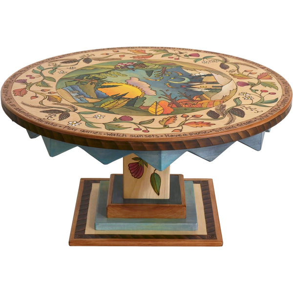 Random Acts of Art | Sticks Furniture |Round Coffee Table | Take Time ...