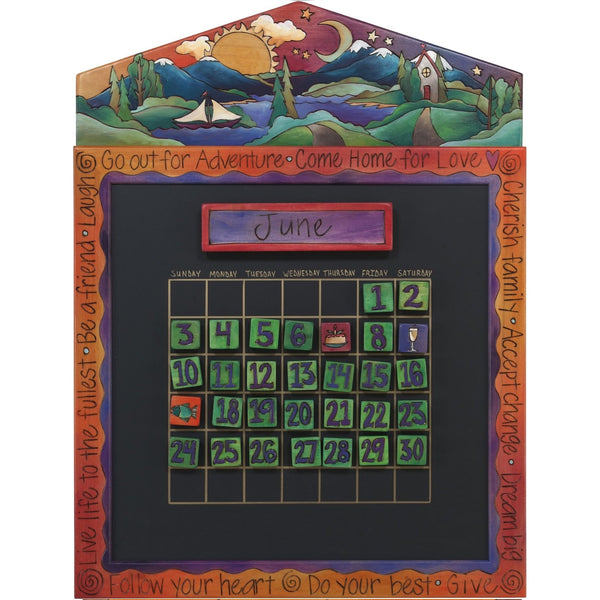 Sticks Sm Perpetual Calendar | Go Out for Adventure | Come Home for ...