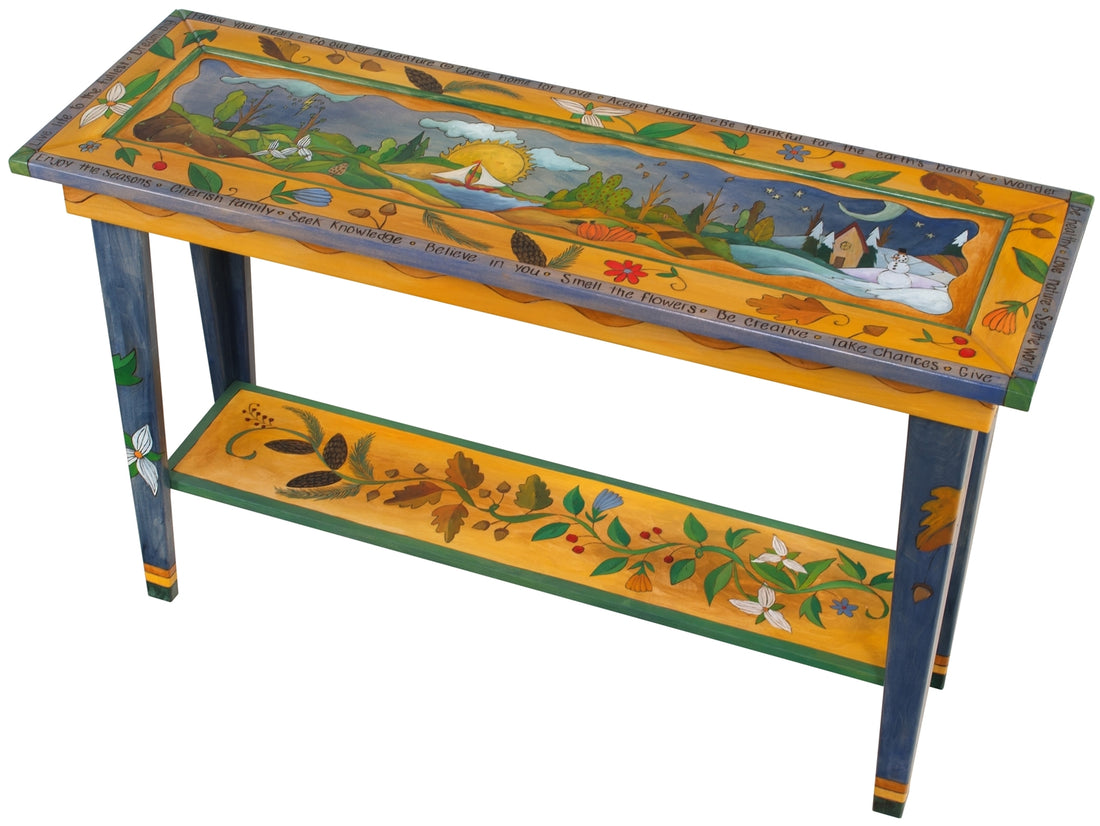 Sticks Sofa Table, 4 Foot-Four Seasons | Console Table | Sticks ...